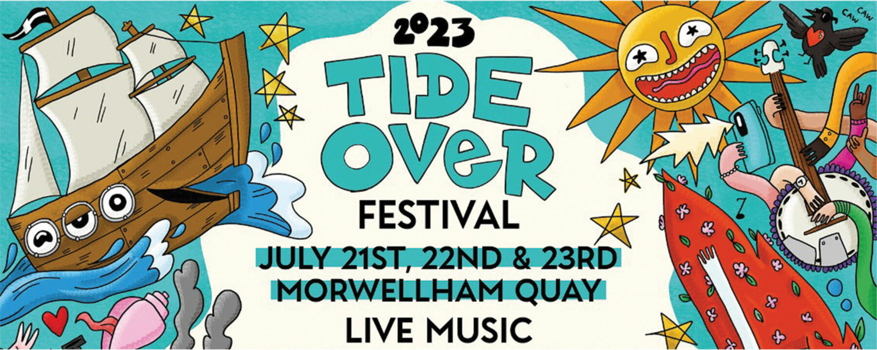 Tide Over Music Festival Devon, live music and many activities